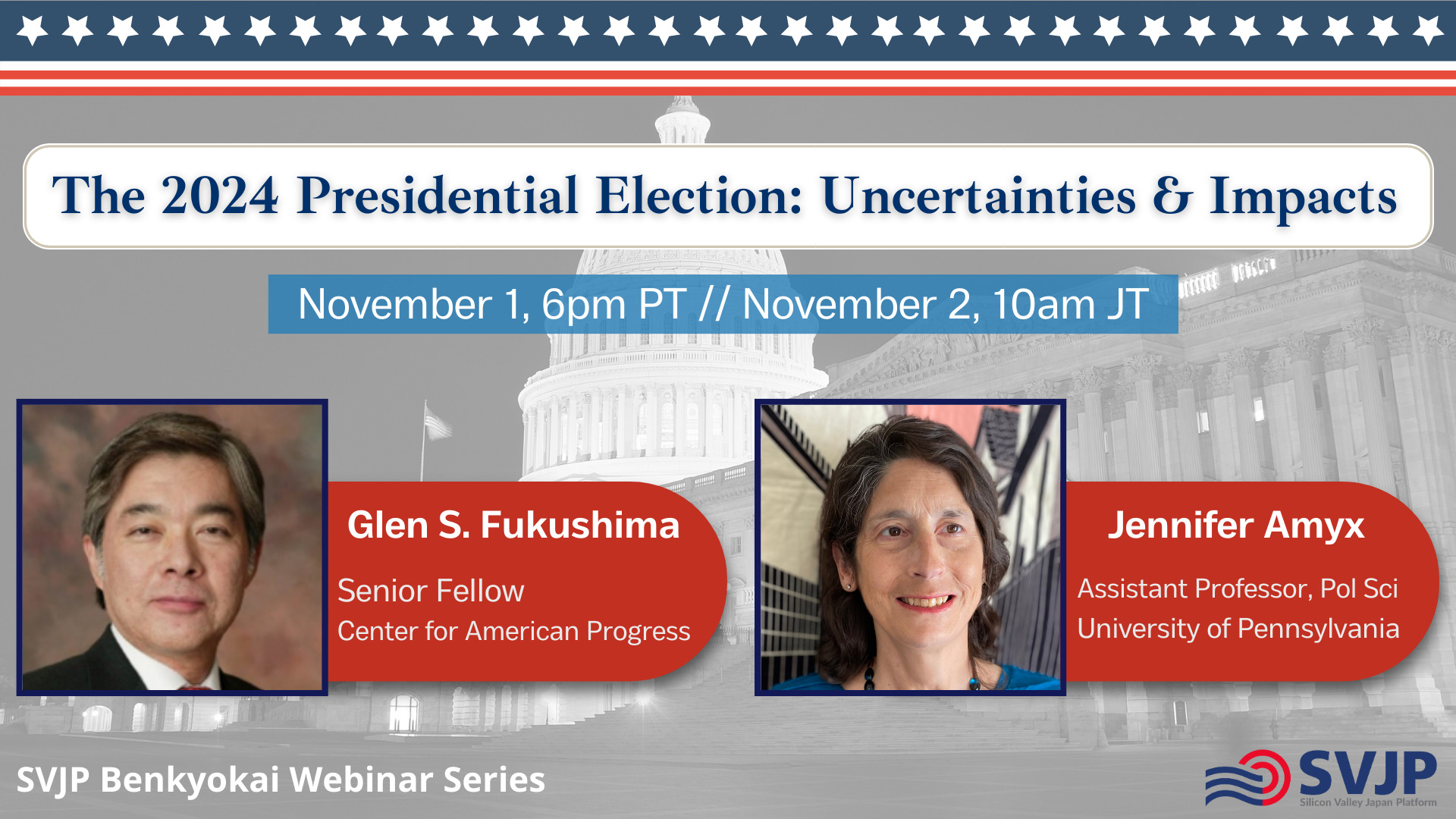 The 2024 Presidential Election: Uncertainties & Impacts - SVJP